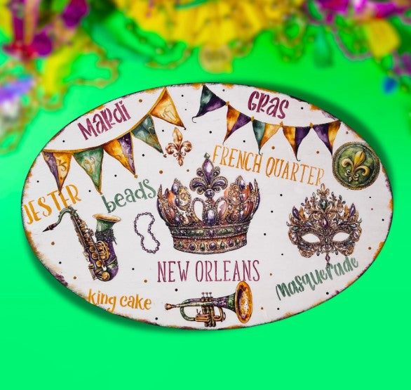 Mardi Gras Magic with Layers, Color & Personality 💜💚💛 - Essential Stencil