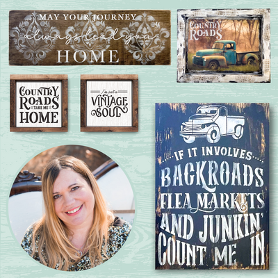 Melissa Bradshaw's Rustic Charm Collection - Essential Stencil