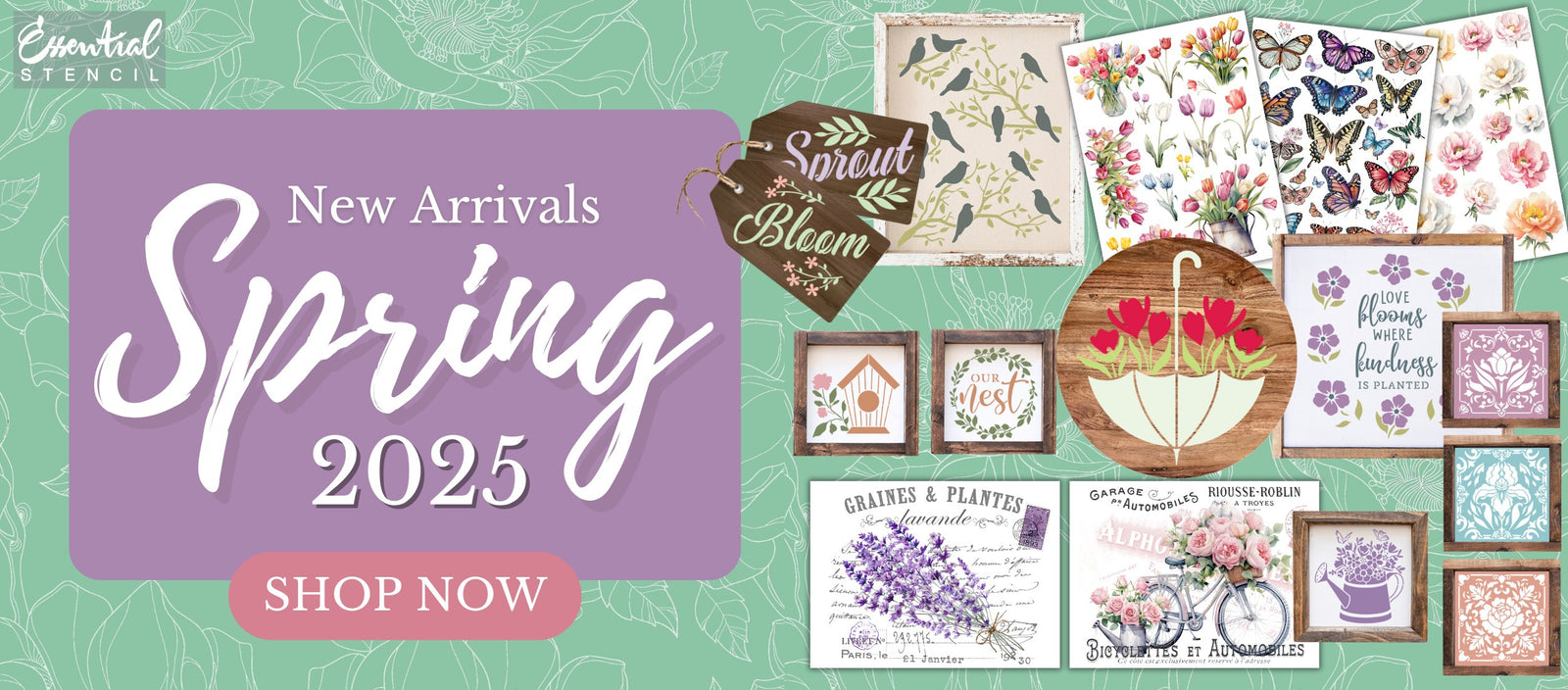 Spring 2025 - Essential Stencil