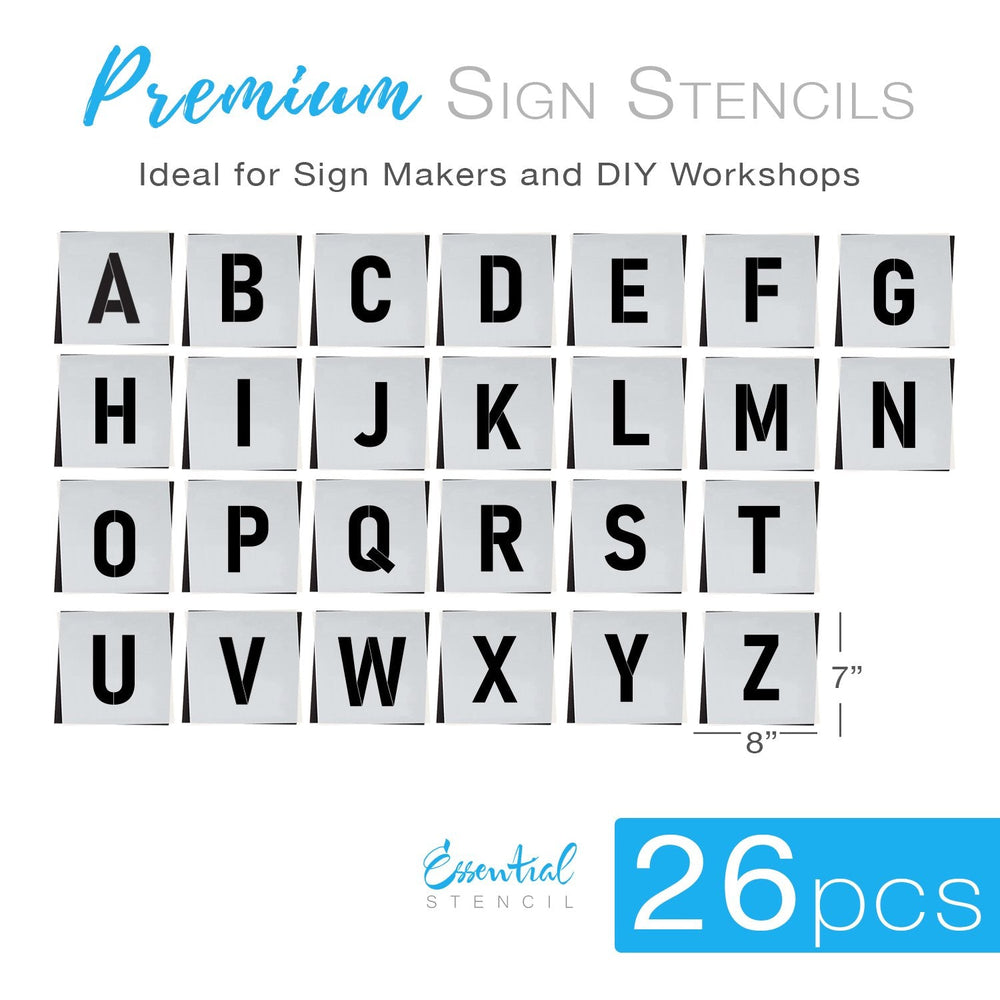 Alphabet - Essential Stencil