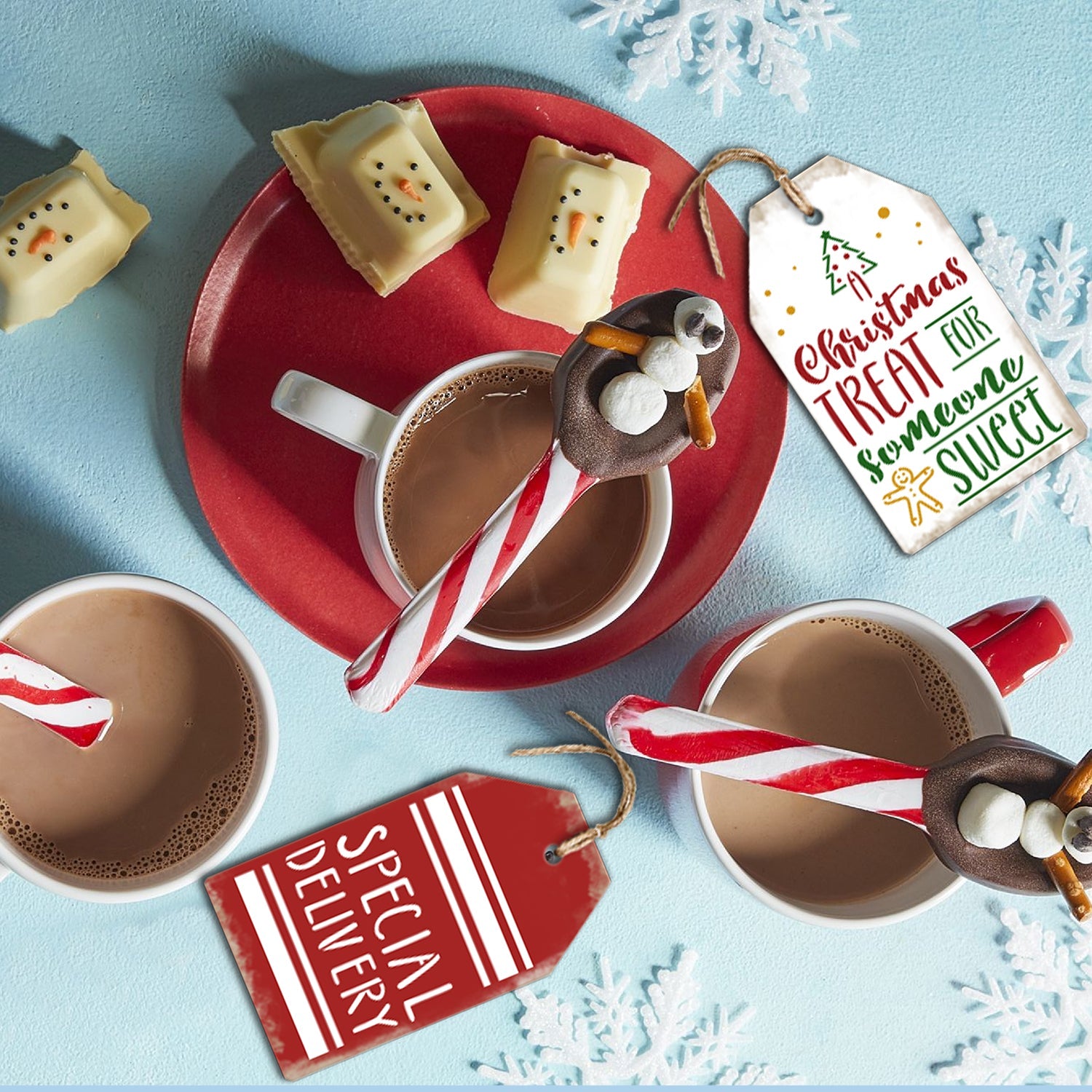 Reusable Holiday Treat Mini Tags Stencil Set (3 Pack) - Essential Stencil