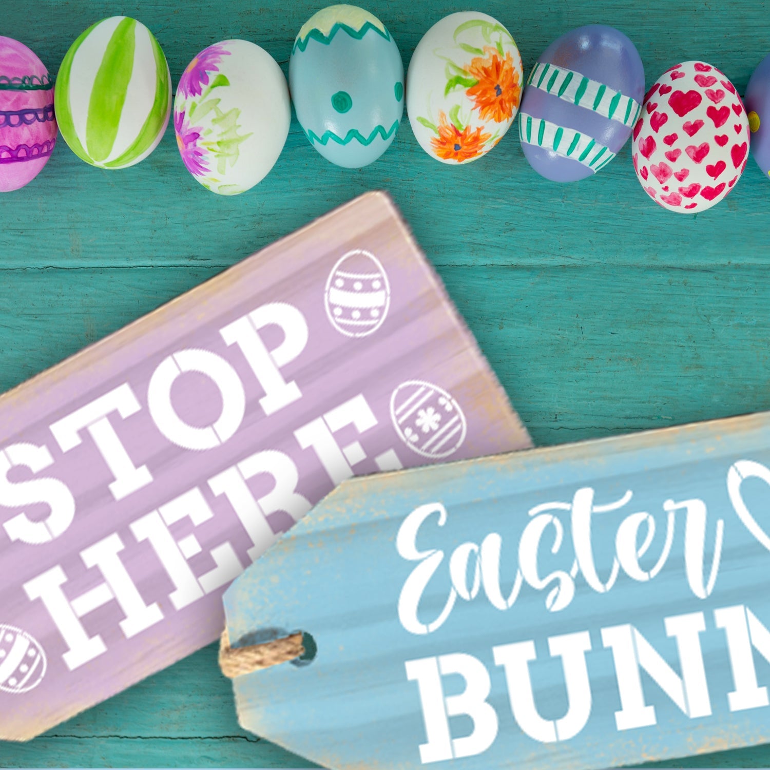 Reusable Large Easter Tag Stencil (2PK) | Spring Collection - Essential ...