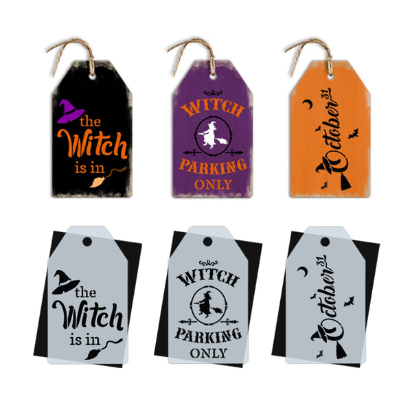 Mini Tag Stencils - Essential Stencil